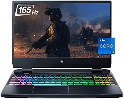 2022 Acer Predator Helios 300 Gaming Laptop, 15.6 FHD IPS 165Hz 3ms ...