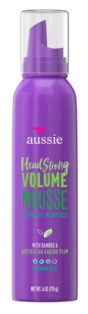 Amazon.com : Aussie Mousse Volume 6 Ounce Head Strong (Max Hold) (3 ...