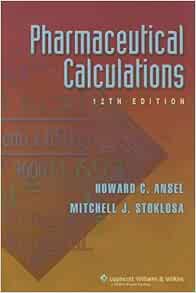 Pharmaceutical Calculations: 9780781762656: Medicine & Health Science ...