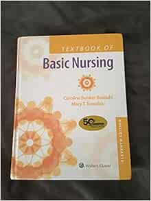 Textbook Of Basic Nursing 11Ed (Hb 2017): Rosdahl C.B.: 9781469894201 ...