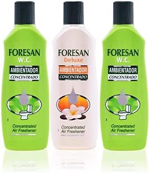 Foresan Air Freshener 125ml x3 (Pack of 3) Concentrated 2 scents ...