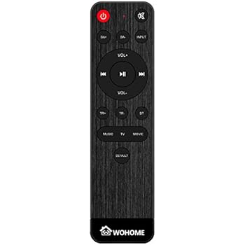Amazon.com: Replacement Remote for Wohome Soundbar S11 and S05 (Version-1-Original): Home Audio ...