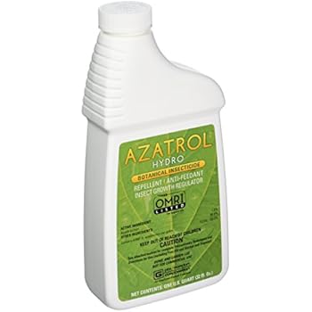 Amazon.com : Azatrol Hydro Botanical Insecticide AZQT, 1 Quart : Home ...