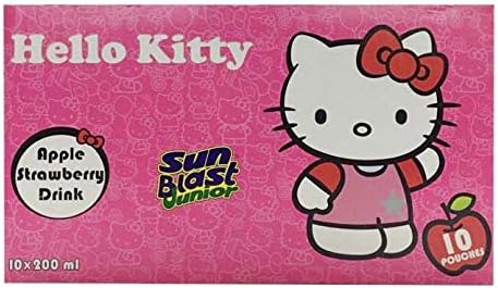 سعر SUN BLAST Jnr Hello Kitty Stra/Apple 10×200ML فى السعودية | بواسطة امازون السعودية | سوبر ...