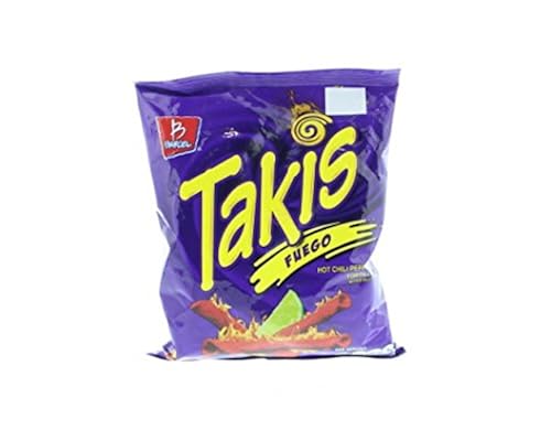 Takis Tortilla Chips Hot Chili Pepper and Lime - Chile y Limon 4 Oz ...