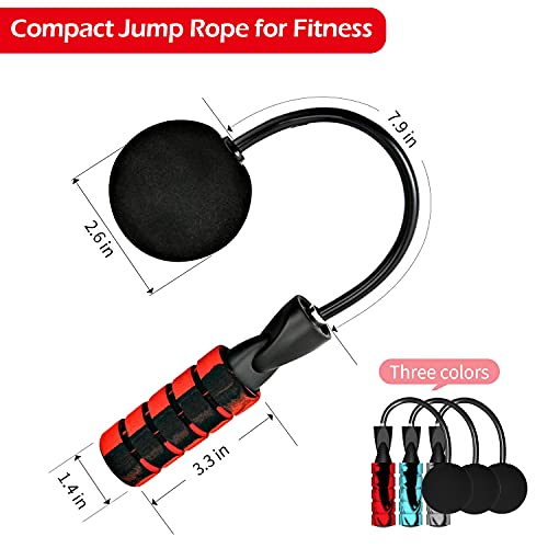Mgotu Cordless Jumping Rope-Weighted Jumprope, Ropeless Skipping Rope ...