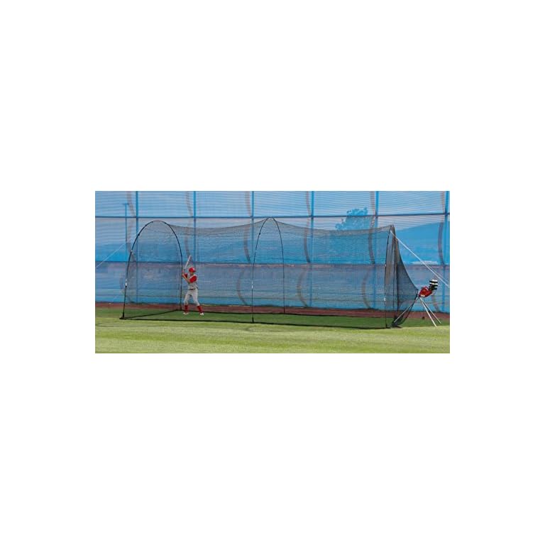 HEATER SPORTS PowerAlley Baseball and Softball Batting Cage Net and ...