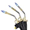 Propane Torch Head with 3 Tips, Trigger Start Mapp/Map Gas Torch W ...