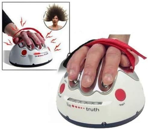 Electric Lie Detector Machine, Adjustable Lie Detector Polygraph Test ...
