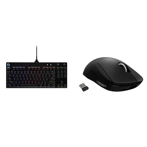 Logitech G PRO Mechanical Gaming Keyboard + PRO X Superlight Wireless ...