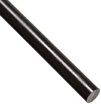 PPO (Polyphenylene Oxide) Noryl EN-265 Round Rod, Opaque Black ...