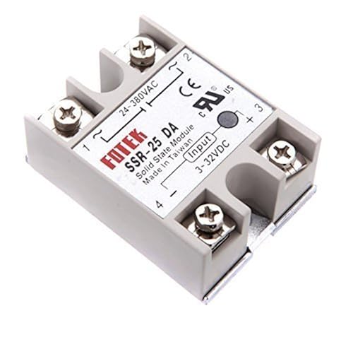 Output 24V-380V 25A SSR-25 DA DC-DC Solidstate Solid State Relay for ...