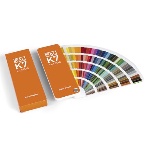 RAL K7 Color Chart, 216 Colors, Gloss, 5 Languages in Kuwait | Whizz ...