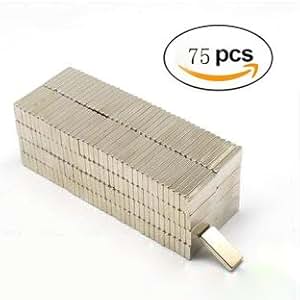 Amazon.com: 75 Pieces10x5x1mm DIY Personalized Multi-Use for Fridge ...