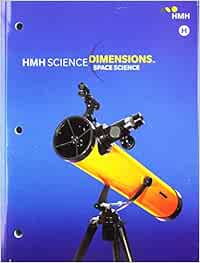 Science Dimensions: Student Edition Module H Grades 6-8 Space Science 2018: Houghton Mifflin ...