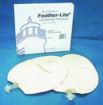 Amazon.com: Feather-Lite Urinary Diversion Pouch - 10 fl oz, 6 3/4" x ...
