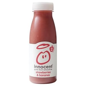 Innocent Strawberry & Banana Smoothie 6x250ml: Amazon.co.uk: Grocery