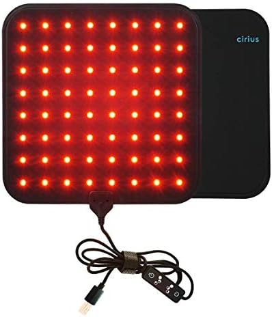 Cirius LED Pad Near-Infrared Red Light Therapy Device Home Use Portable Red Light Pad Deep ...