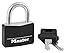 Master Lock 140D Solid Brass Keyed Different Padlock with 1-9/16-Inch ...