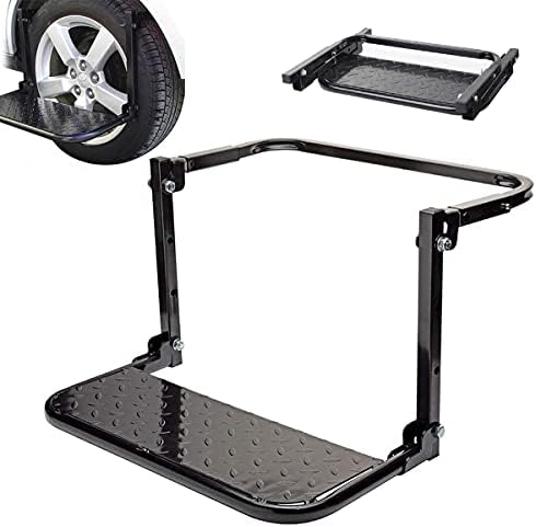 Steel Car Tire Steps,Tire Wheel Step,Folding and Adjustable,Pickup SUV ...