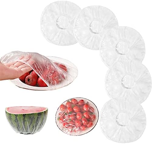 Fresh Keeping Bags Food Cover 100PCS, Reusable Bowl Covers Stretch Lids ...