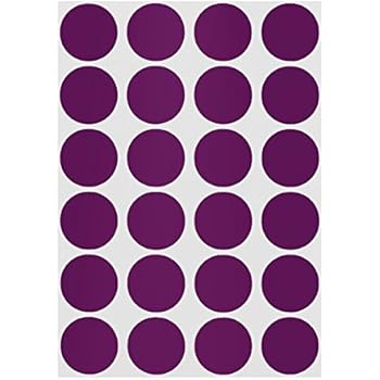 Amazon.com : Purple Color Coding Labels for Organizing Inventory 0.75 ...