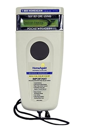 Amazon.com: HomeAgain Universal Worldscan Microchip Reader: Industrial ...