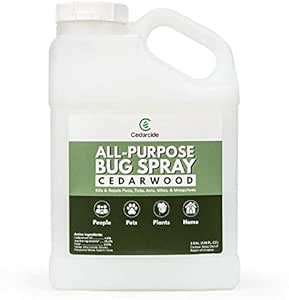 Amazon.com: Cedarcide All-Purpose Bug Spray. (Cedarwood, Gallon) Kill ...