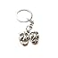 Amazon.com: Drama Mask Keychain Tragedy Comedy Mask Thespian Mask Charm ...