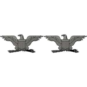 Amazon.com: Officer's Rank O-6 Full Bird Captain Colonel All Services ...