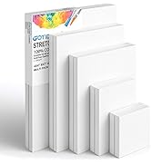 Amazon.com: GOTIDEAL Stretched Canvas, Multi Pack 4x4", 5x7", 8x10 ...