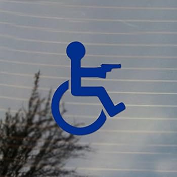 Amazon.com: Handicap Access ADA Sticker Window Door Decal: Automotive