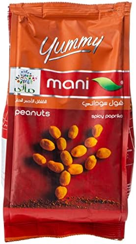 Mani Yummy Roasted Peanuts With Spicy Paprika, 210 G price in UAE ...