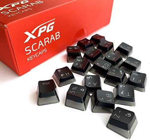 XPG SCARAB Arabic Keycaps - Black | SCARAB104-BKCME price in Saudi ...