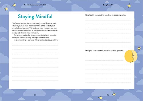 The Mindfulness Journal for Kids: Guided Writing Prompts to Help You ...