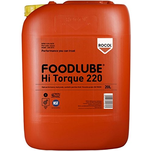 Rocol 15525 Food lube Hi-Torque 220 Food Grade Gear Oil: Amazon.co.uk ...