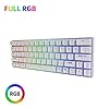 Ractous RTK63P 60% Mechanical Gaming Keyboard RGB Backlit PBT keycaps ...
