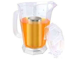 Amazon.com | Cool Pitcher with Aluminum Cylinder - 60 Ounce - WITHOUT ...