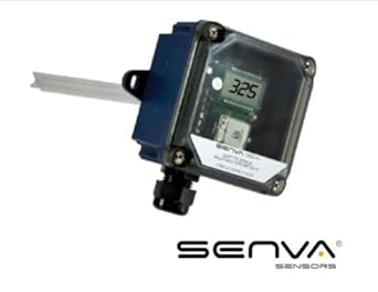 CO2D-A: SENVA Duct CO2 Trans. w/relay with display and menu ...