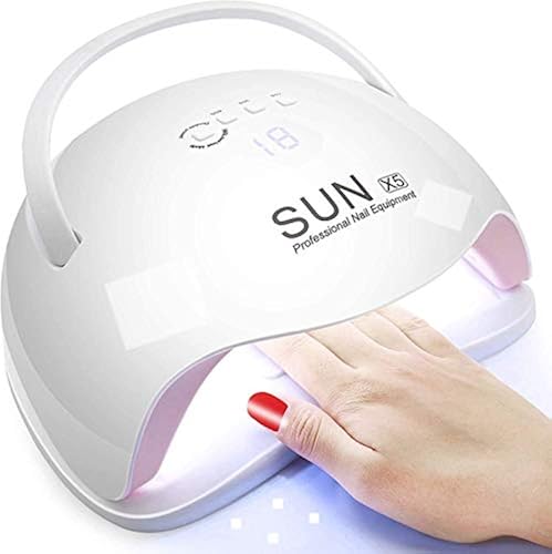 UV LED Nail Lamp, 72W Fast Dry Gel Light Nail Dryer, Professional Nail ...