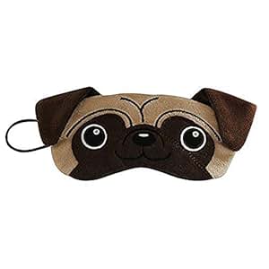 Pug Dog Plush Comfortable Sleep Eye Mask: Amazon.es: Salud y cuidado ...
