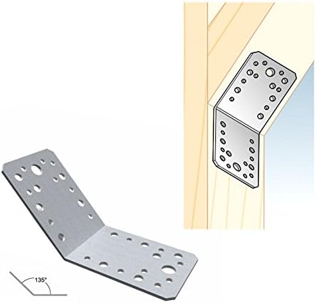 Winkelverbinder 135° abgewinkelt Lochwinkel Bauwinkel verzinkt ...
