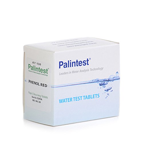 Palintest Phenol Red Rapid Dissolving Tablets (250) - Type: 250 per ...