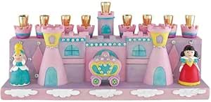 Amazon.com: Aviv Judaica The Princess and Castle Menorah for Hanukkah ...