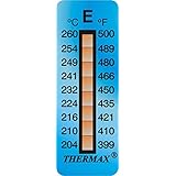Tempil Thermax Irreversible Temperature label, 10 level strips, Range ...