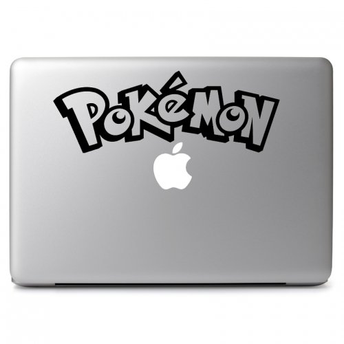 Buy Pokemon Logo Vinyl Sticker Skin Decal for Apple Macbook Air & Pro ...