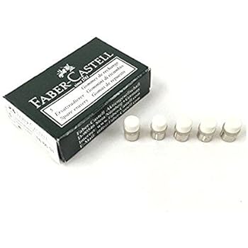 Amazon.com : Graf von Faber-Castell Eraser Refill - Perfect Pencil (5 ...