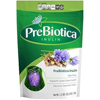 Amazon.com: PreBiotica Prebiotic Inulin Chicory Root Powder FOS ...