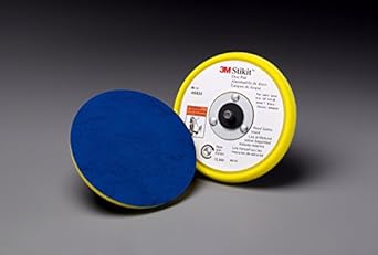 3M Stikit 28817 Low Profile Disc Pad, Extra Firm, 5" x 3/8" x 5/16 ...