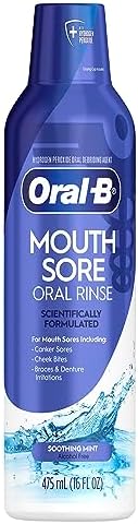 Oral-B Mouth Sore Mouthwash Special Care Oral Rinse, 475 mL (16 fl oz ...